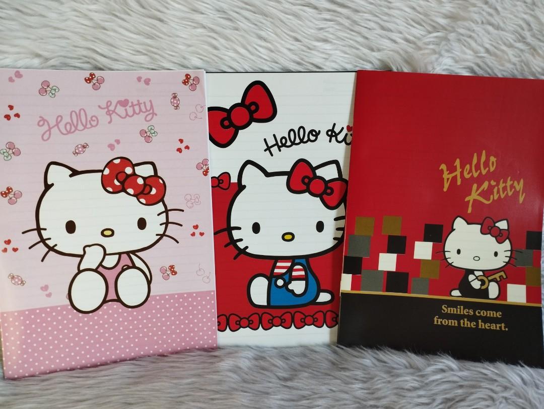 Hello Kitty Sterling Binder Filler 16 Leaves, Hobbies & Toys ...
