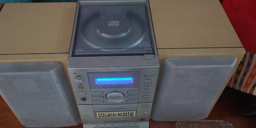Hitachi CDX-200 Component System, TV & Home Appliances, TV ...