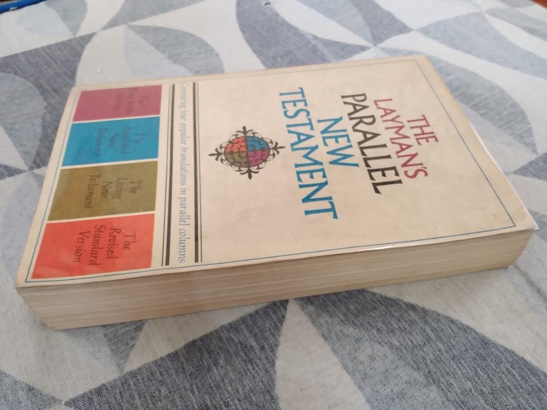 Holy Bible: The Layman's Parallel New Testament 1970, Hobbies & Toys ...