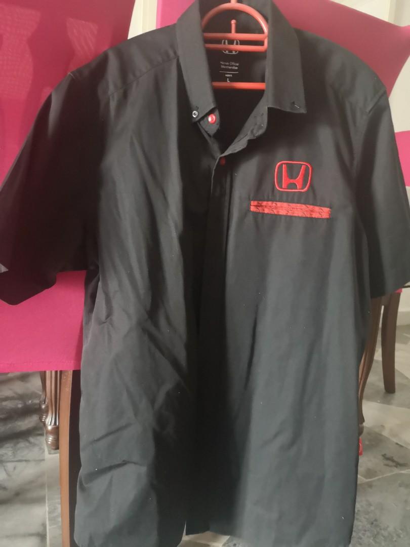 Honda offical, Men's Fashion, Tops & Sets, Formal Shirts on Carousell