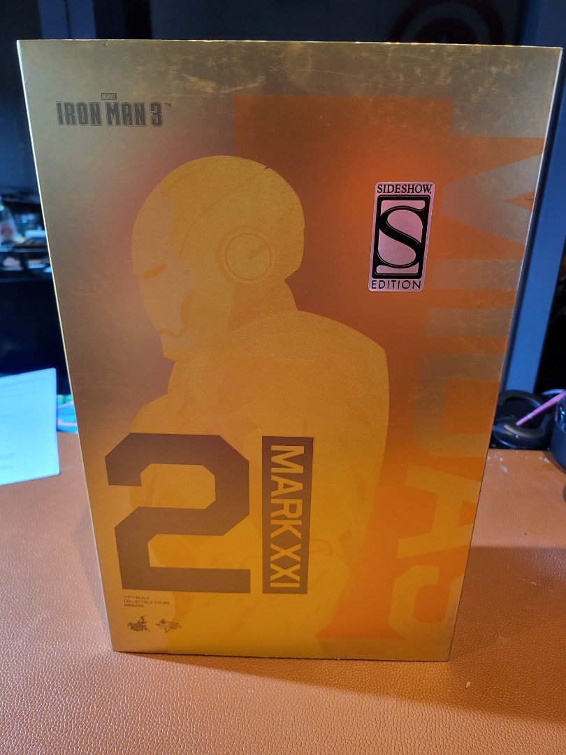 Hot Toys Iron Man XXI Midas (2013 Exclusive), Hobbies & Toys, Toys ...