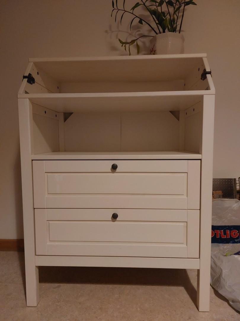 Ikea changing table/chest of drawers, Babies & Kids, Baby Nursery ...