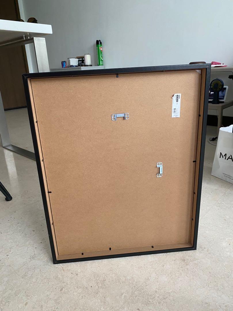 IKEA Ribba black photo frame 30x40 (selling two), Furniture & Home ...