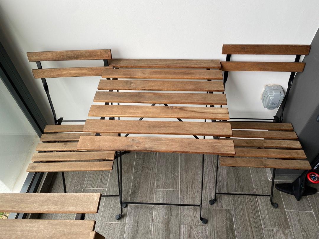 IKEA Tarno Outdoor table and chairs, Furniture & Home Living, Outdoor ...