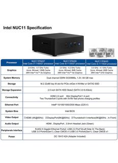 Intel NUC 11 NUC11PAHi7 Canyon Mini PC Desktop NUC Barebone, Computers & Tech, Laptops ...