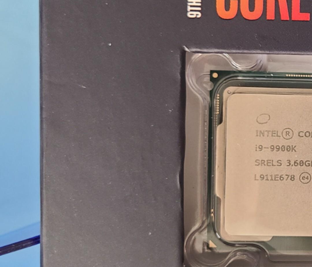 intell 9th gen I9 9900k, 電腦＆科技, 電腦周邊及配件, 電腦周邊產品 - Carousell