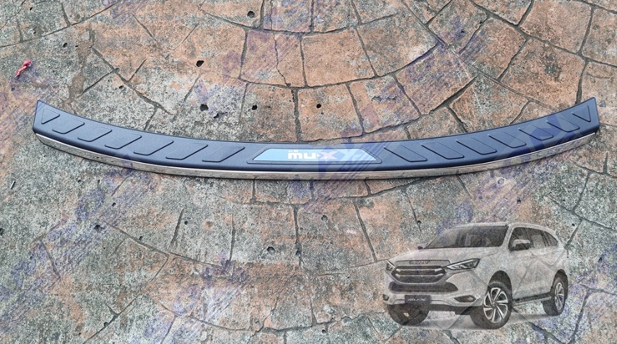 Isuzu MU-X MUX 2nd Generation 2022 Rear Step Sill Bumper Protection ...