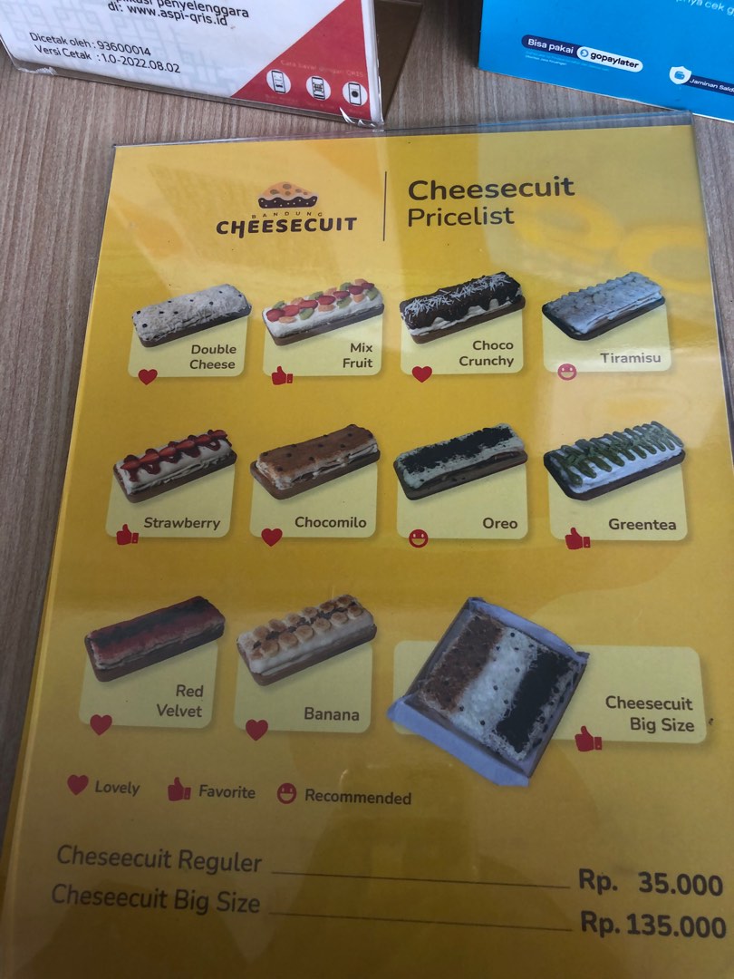 JASTIP CHEESECUIT, Makanan & Minuman, Kue-kue di Carousell