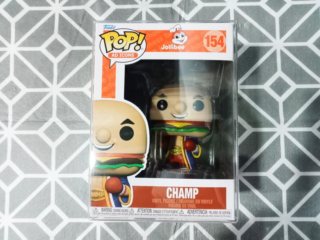 Jollibee Champ Funko Pop, Hobbies & Toys, Toys & Games on Carousell