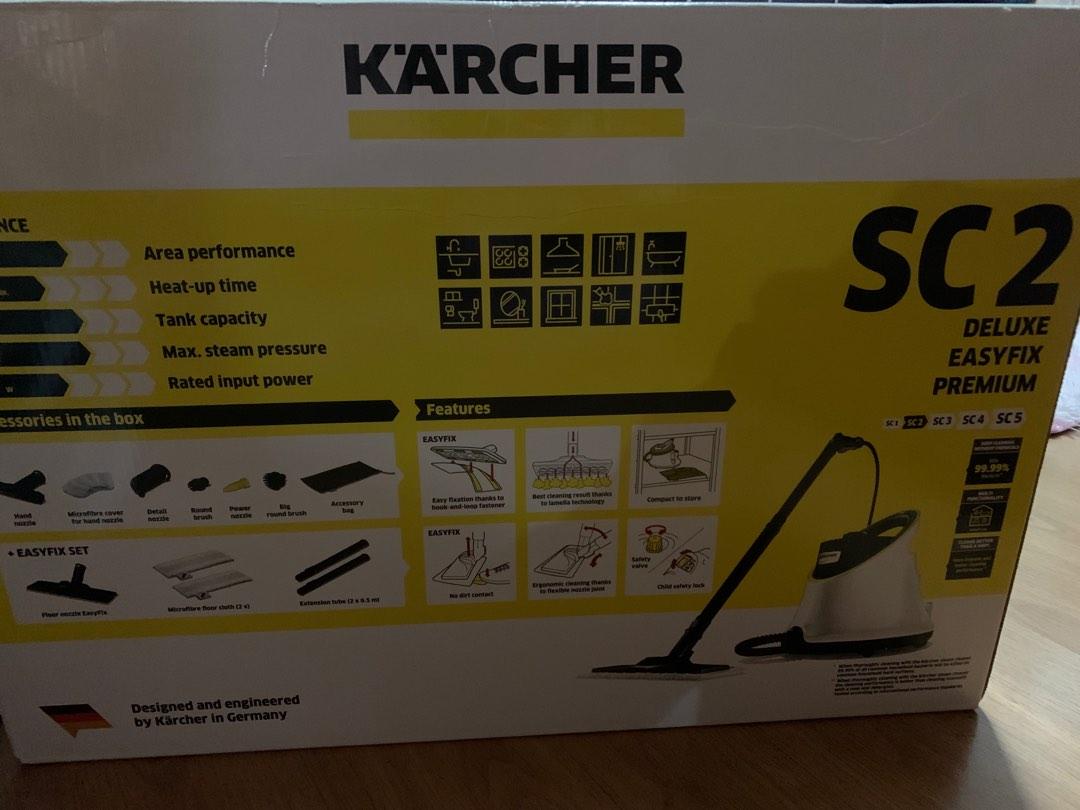 Karcher Steam Cleaner SC2 Deluxe Easyfix Premium, TV & Home Appliances ...