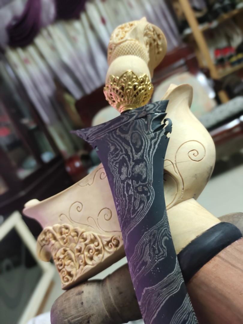 Keris premium kursiwa, Hobbies & Toys, Stationery & Craft, Handmade ...