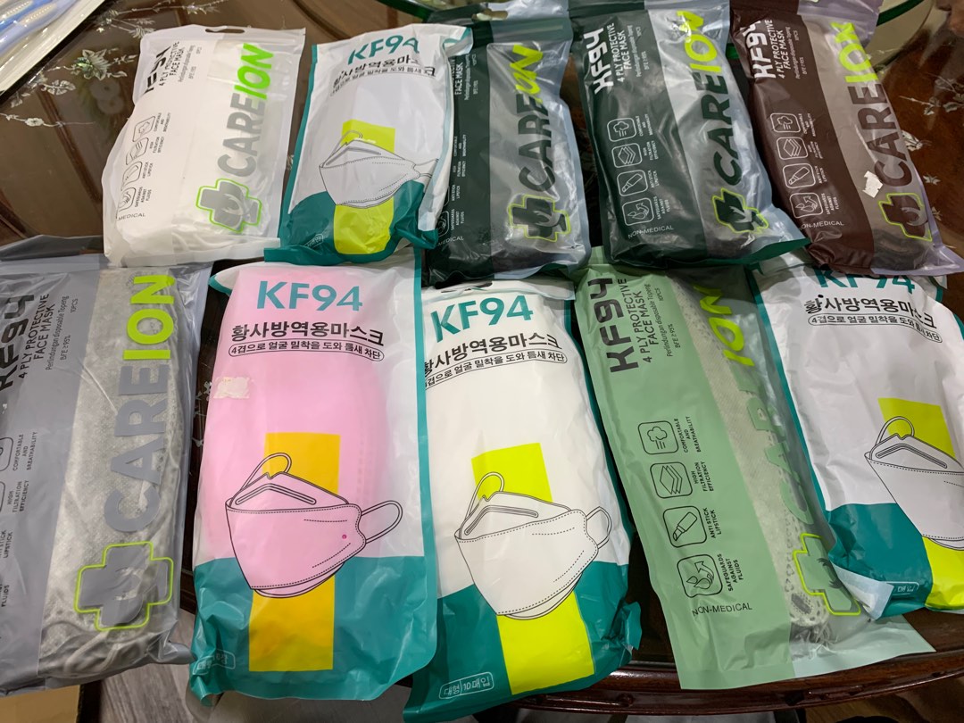 KF94 Mask, Health & Nutrition, Face Masks & Face Shields on Carousell