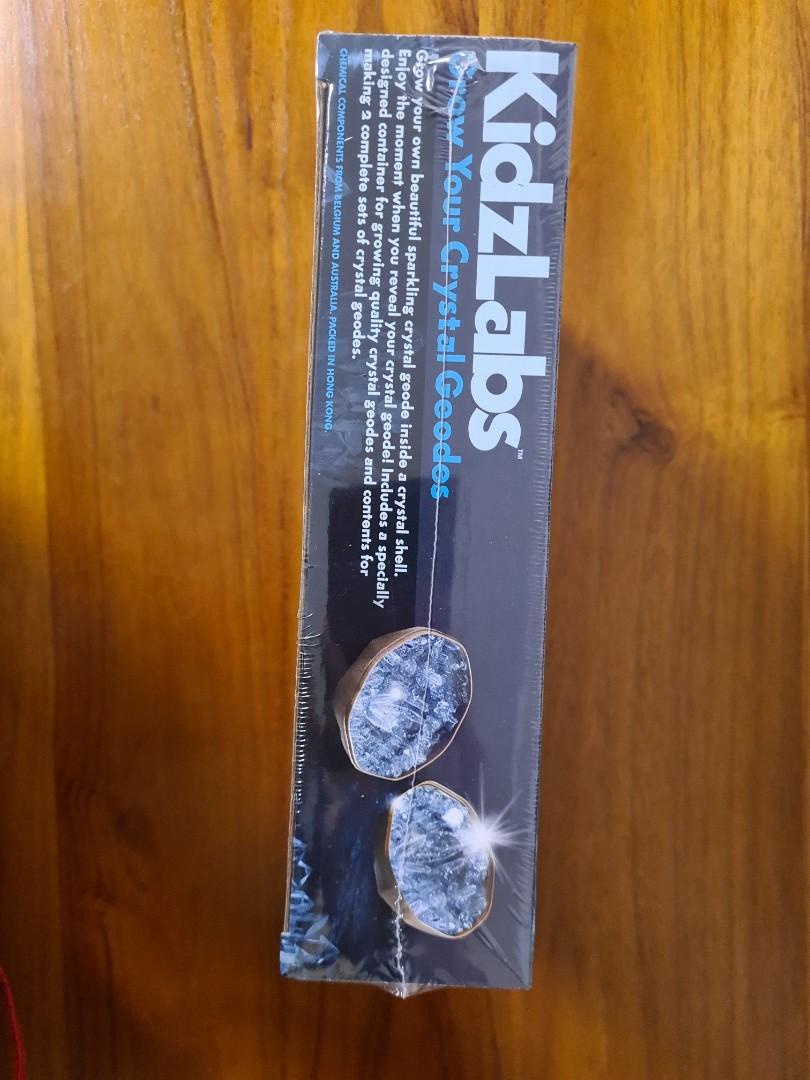 KidzLabs Grow your crystal geodes, Hobbies & Toys, Books & Magazines ...