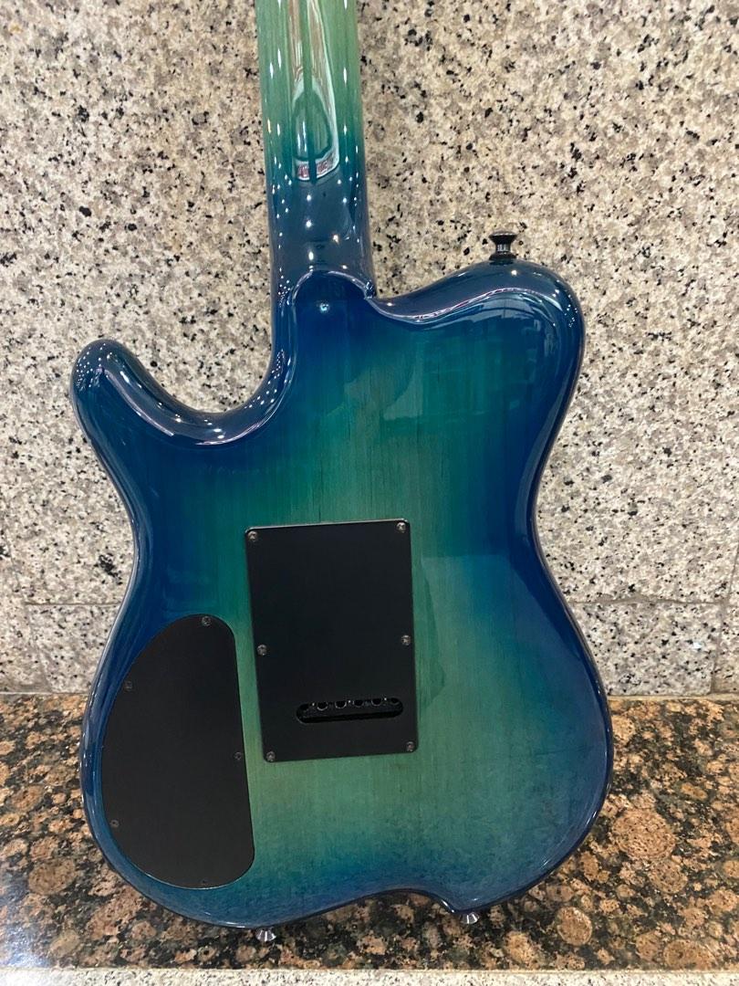 Kiesel Allan Holdsworth HH2 Semi Hollow Poplar Burled Top Electric ...
