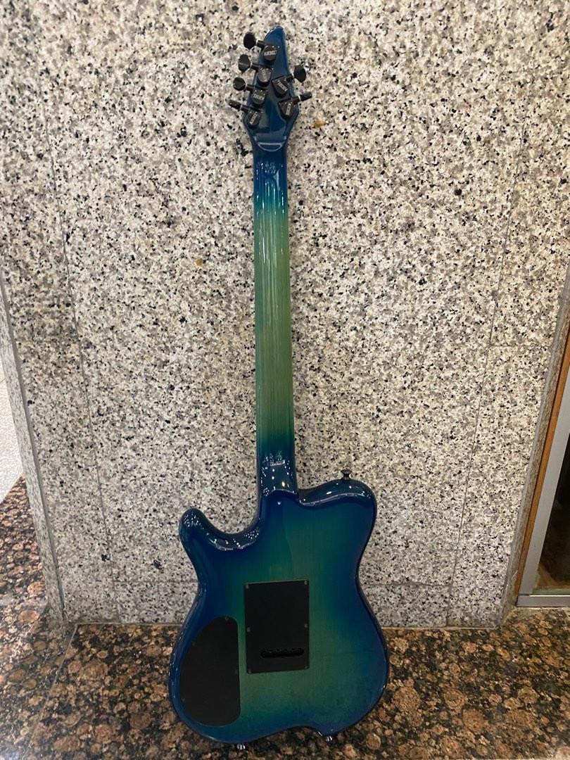 Kiesel Allan Holdsworth HH2 Semi Hollow Poplar Burled Top Electric ...