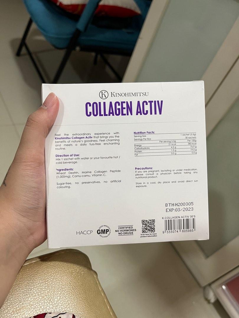 Kinohimitsu Collagen Activ, Health & Nutrition, Health Supplements, Vitamins & Supplements on ...