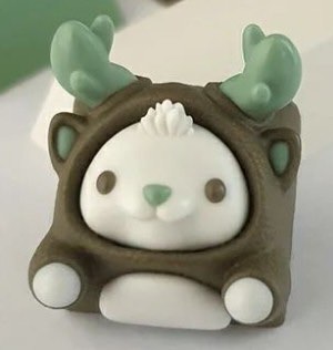 KLC NamongArt Ursa Rudory Napia Friends Resin Artisan Keycap, Computers ...