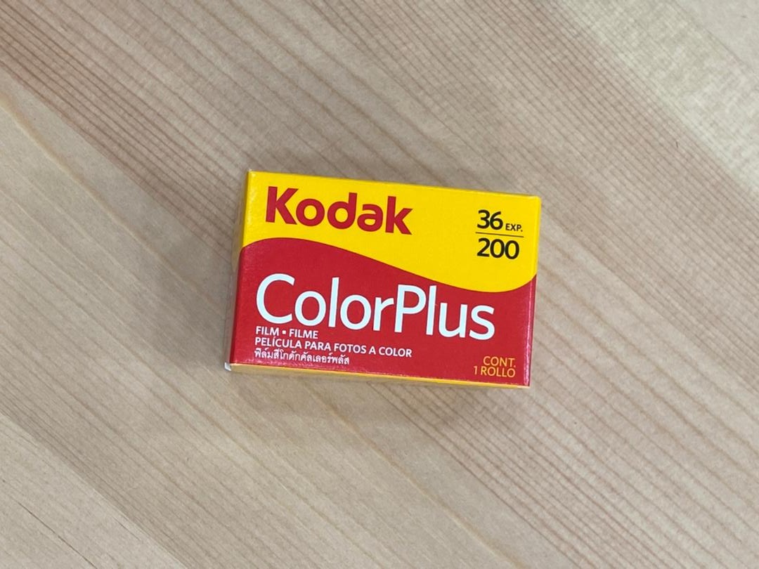Kodak ColorPlus 200 Color Negative Film (35mm Roll Film) 36 Exp ...