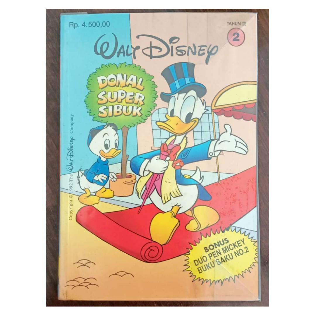 Komik Walt Disney Donald bebek Donald super sibuk seri 2 tahun 3, Buku ...