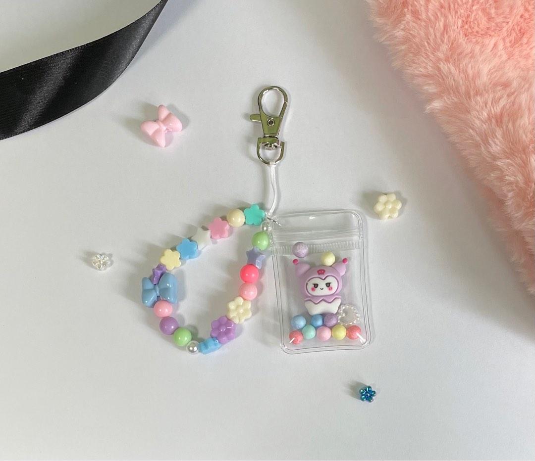 Kuromi in a Bag Keychain, Sanrio Handmade, Hobbies & Toys, Stationery ...