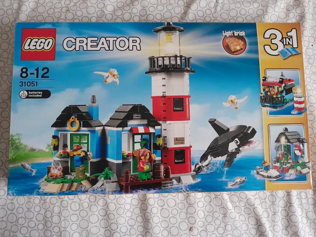 Lego 31051 Creator 3in 1 Lightjouse Point, Hobbies & Toys, Toys & Games ...