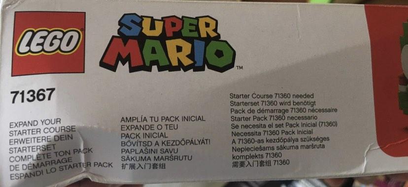 LEGO 71367 Super Mario Mario's House & Yoshi Expansion Set, Hobbies ...