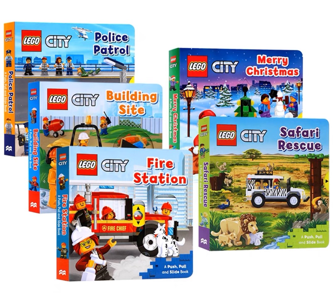 Lego City Police Station/Building Site/Police Patrol/Safari Rescue ...