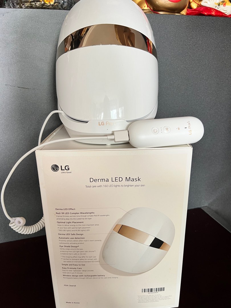 LG Derma LED Mask, Beauty & Personal Care, Face, Face Care on Carousell