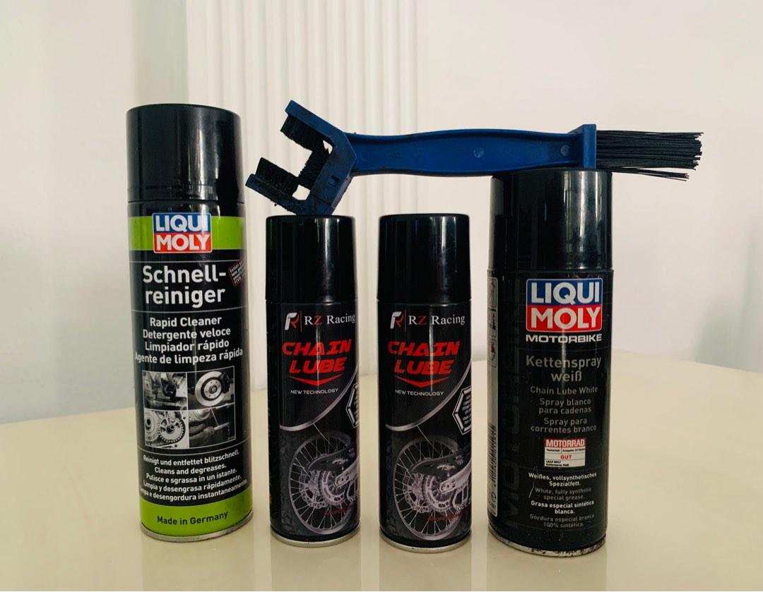 Liqui Moly Rapid cleaner & Chain Lube, Motorcycles, Motorcycle ...