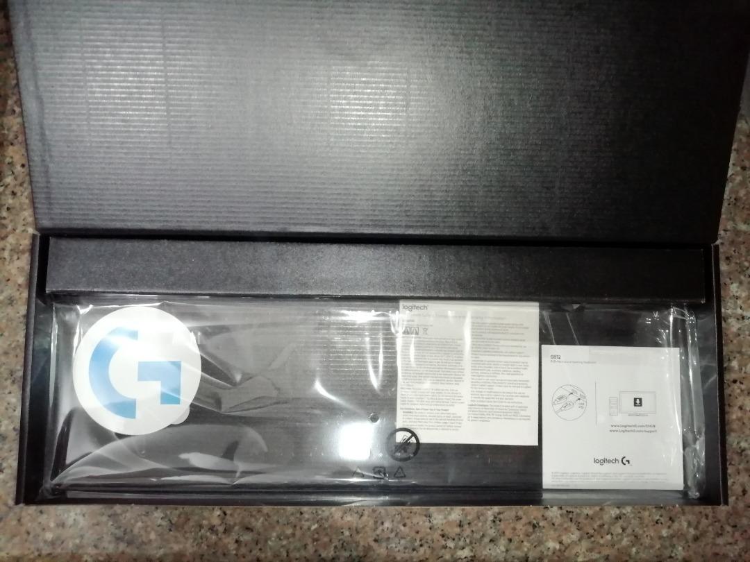Logitech G512 Carbon (With Freebies), Computers & Tech, Parts ...