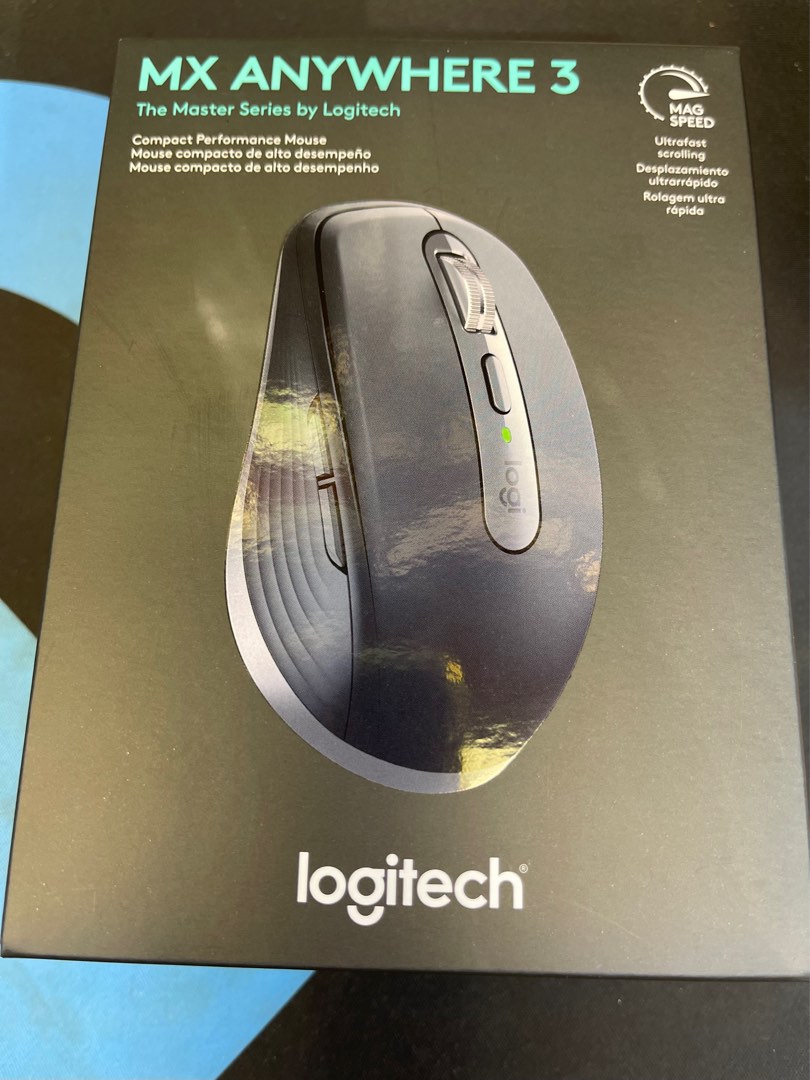 Logitech MX Master Anywhere 3 BT Mouse, 電腦＆科技, 電腦周邊及配件, 電腦滑鼠及相關產品 ...