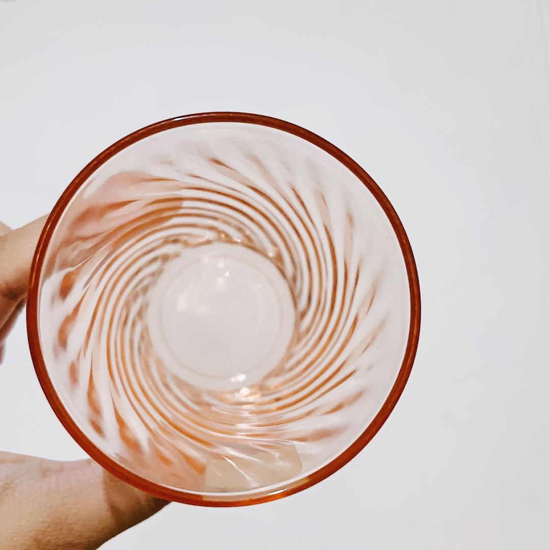 Vintage Luminarc Pink Swirl Drinking Glass & Jug, Furniture & Home ...