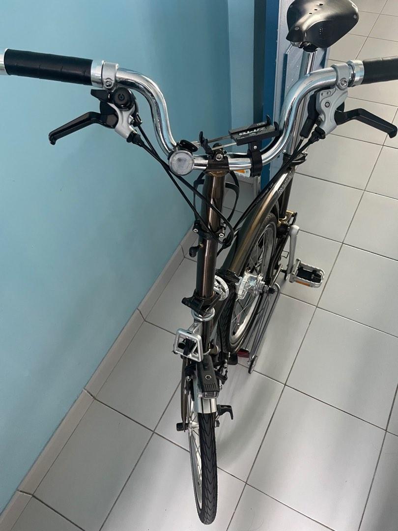 M6R Raw lacquer Brompton 2021, Sports Equipment, Bicycles & Parts ...