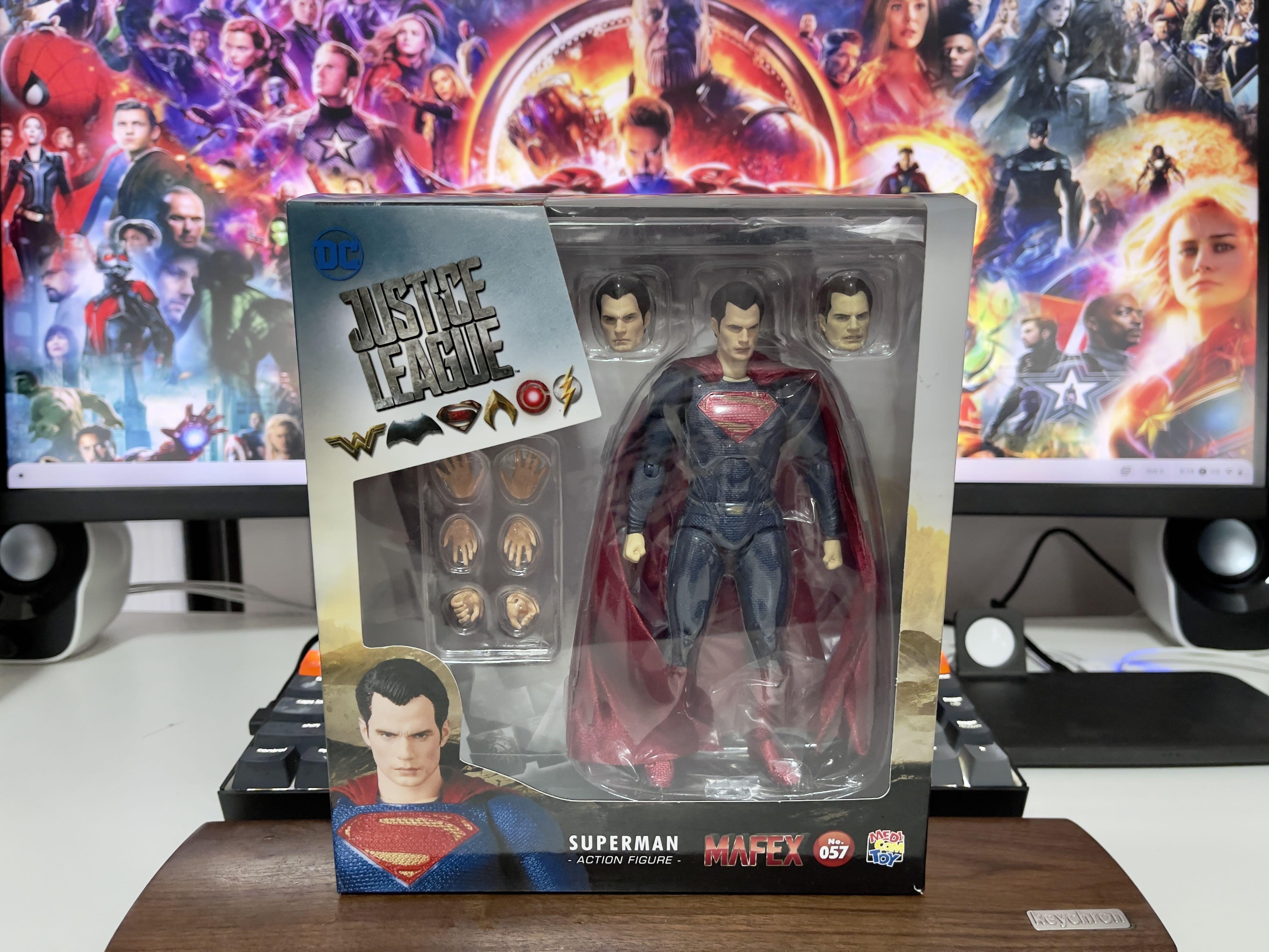 Mafex Superman Justice League No.057, Hobbies & Toys, Toys & Games on ...