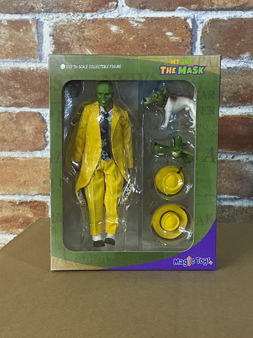 Magic toys 1/12 the mask figure 變相怪傑 人偶 shf mezco toyz, 興趣及遊戲, 玩具 & 遊戲類 ...