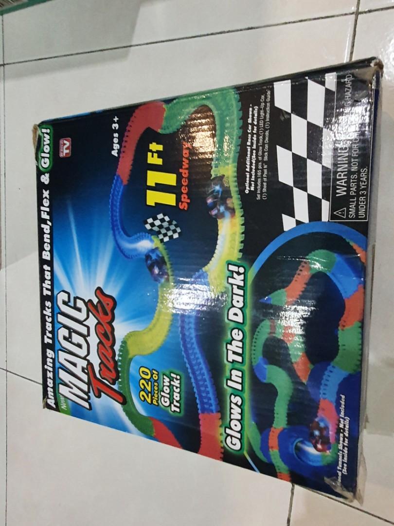 Magic track glow track, Hobbies & Toys, Toys & Games on Carousell