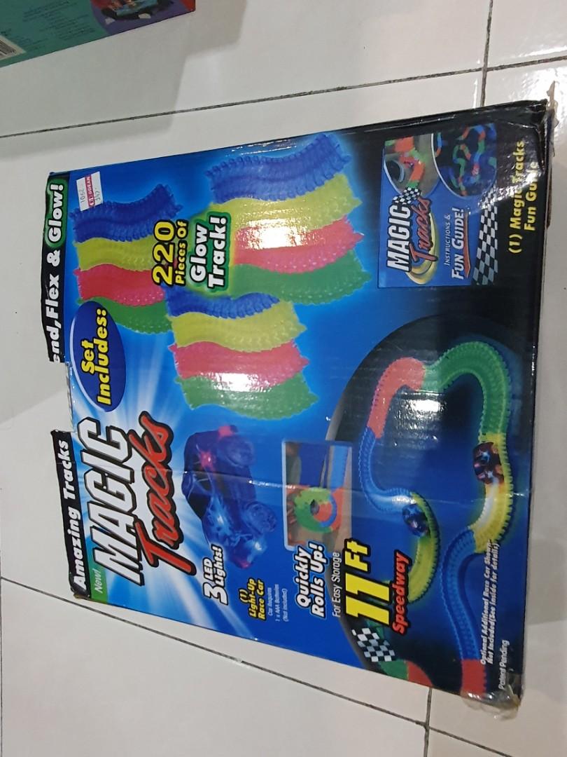 Magic track glow track, Hobbies & Toys, Toys & Games on Carousell