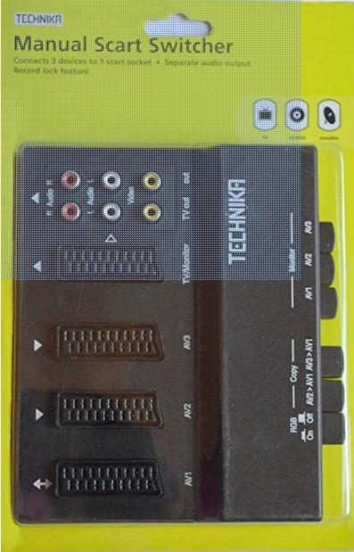 Manual Scart Switcher, Audio, Other Audio Equipment on Carousell