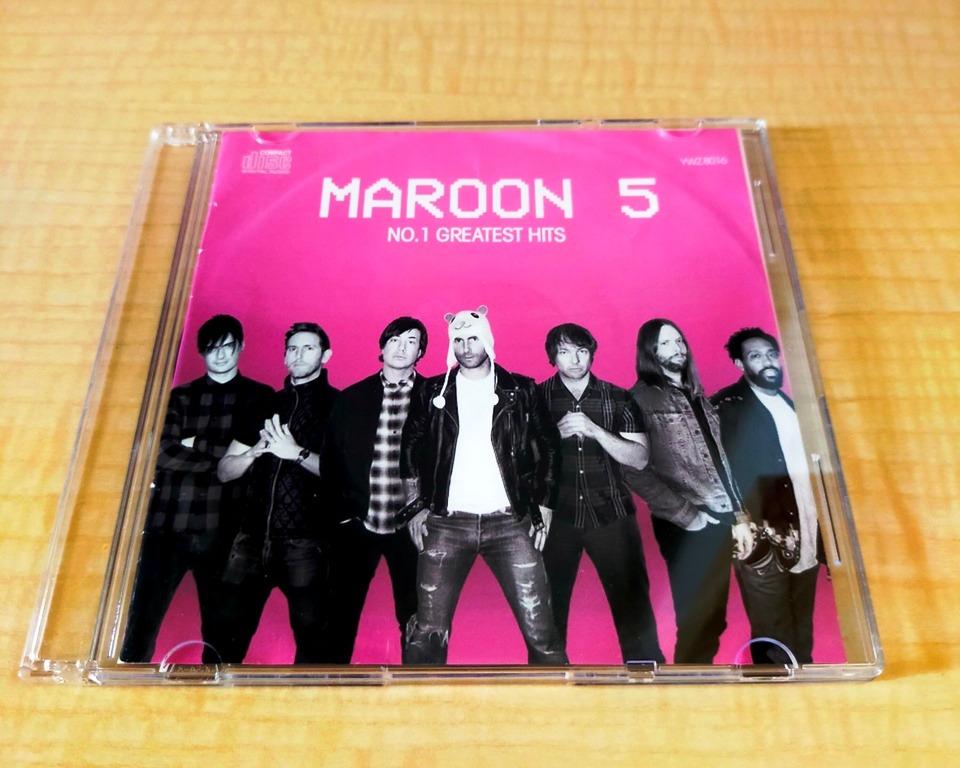 Maroon 5 No.1 Greatest Hits Audio CD 19 Best Collections Original ...