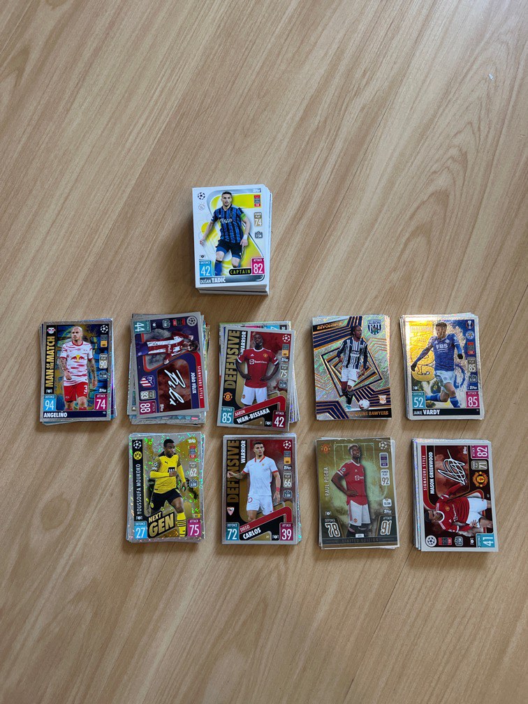 Match Attack Soccer Cards, Hobbies & Toys, Memorabilia & Collectibles ...