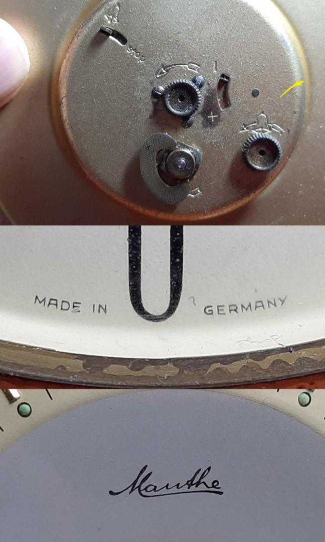 MAUTHE ART DECO CLOCK WORKING WITH ALARM!, Furniture & Home Living ...