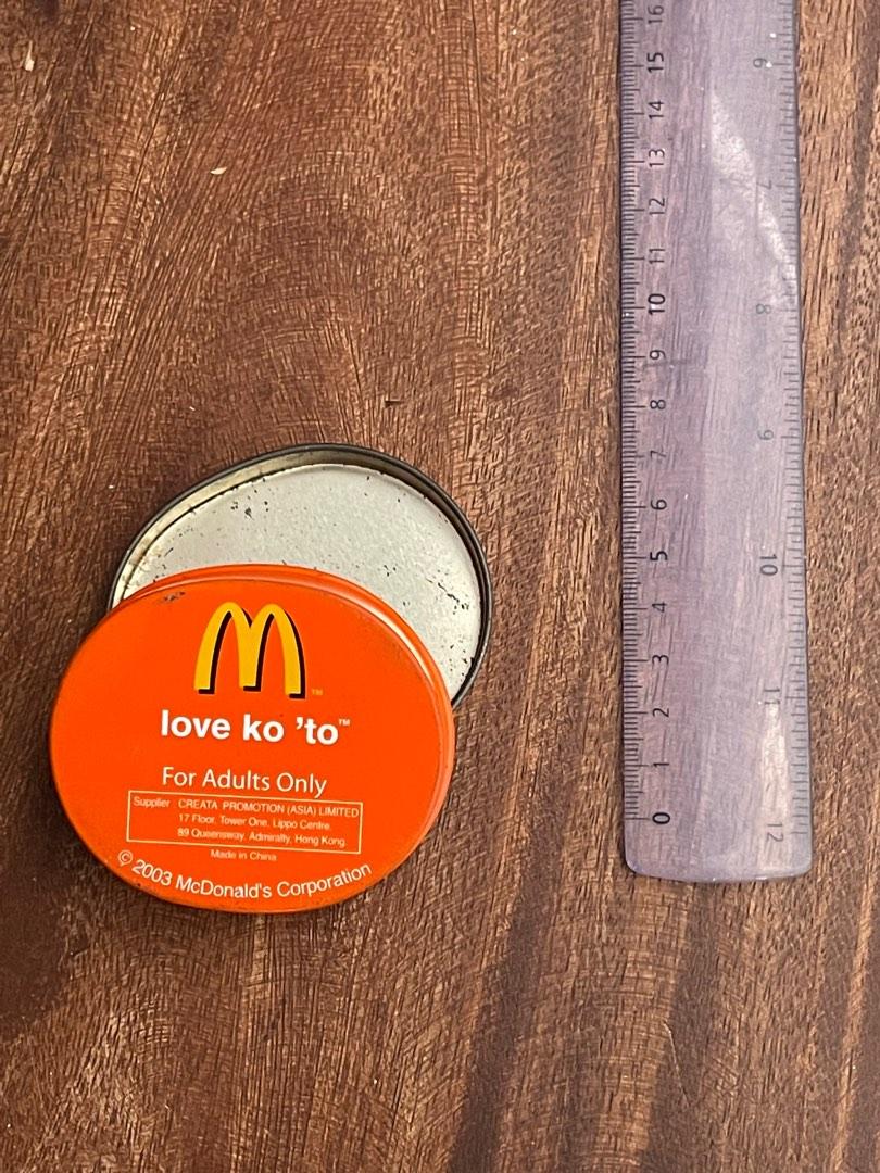 Mcdo For Adults Only Love Ko To Tin Can, Hobbies & Toys, Memorabilia ...