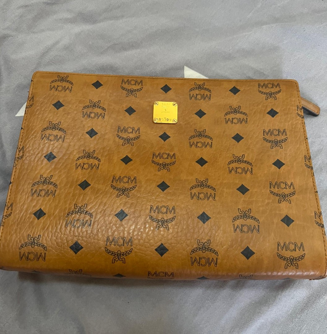 MCM CLUTCH, Luxury, Bags & Wallets on Carousell