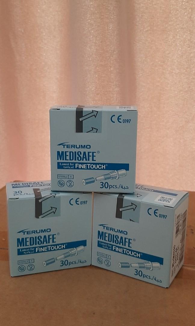 Medisafe glucose strip and lancet, Health & Nutrition, Medical Supplies ...
