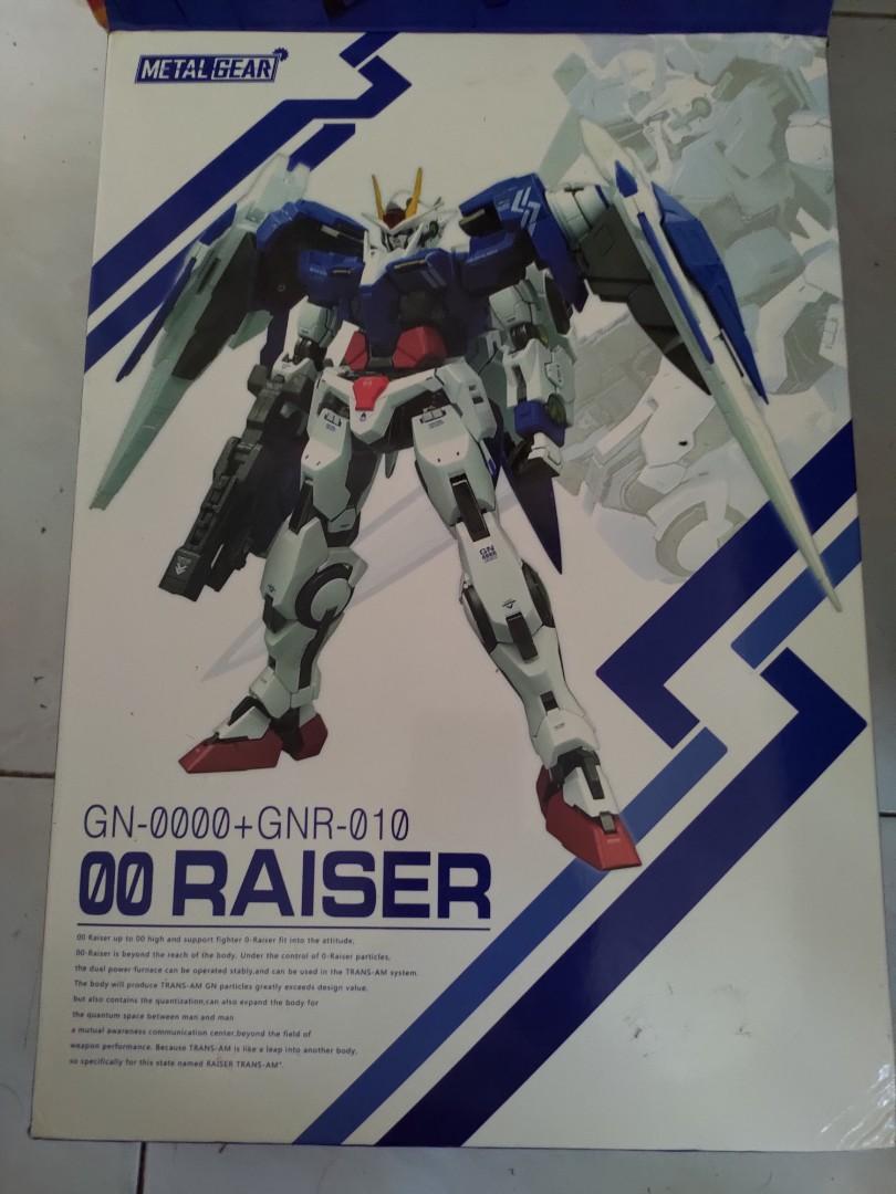Metal Gear MC 高達00r 00 raiser Gundam (非metal build, 超合金魂）, 興趣及遊戲, 玩具 & 遊戲類 - Carousell