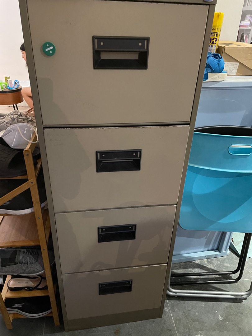 Metal office drawer unit cabinet, Furniture & Home Living, Furniture ...