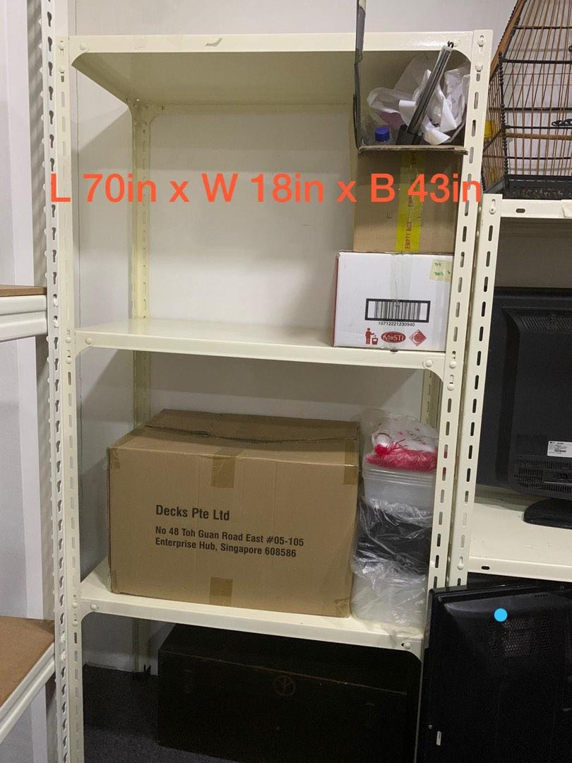 Metal Rack shelves, Furniture & Home Living, Furniture, Shelves ...