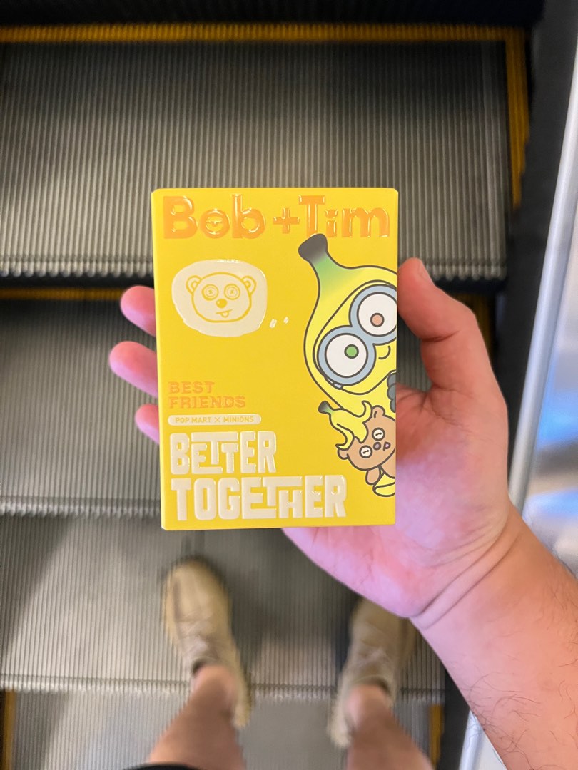 MINION BOB TIM pop mart, Hobbies & Toys, Toys & Games on Carousell