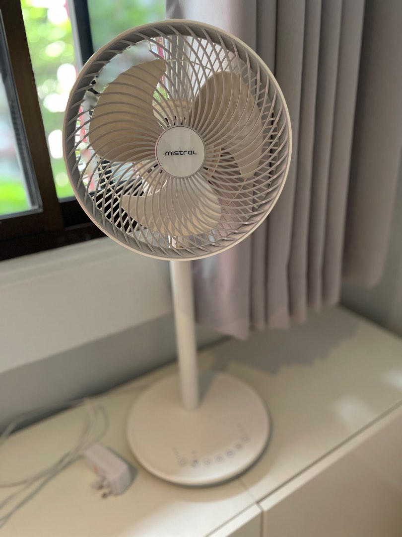 Mistral 360 degree oscillating 10” Stand Fan, Furniture & Home Living ...
