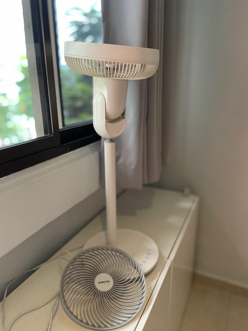 Mistral 360 degree oscillating 10” Stand Fan, Furniture & Home Living ...